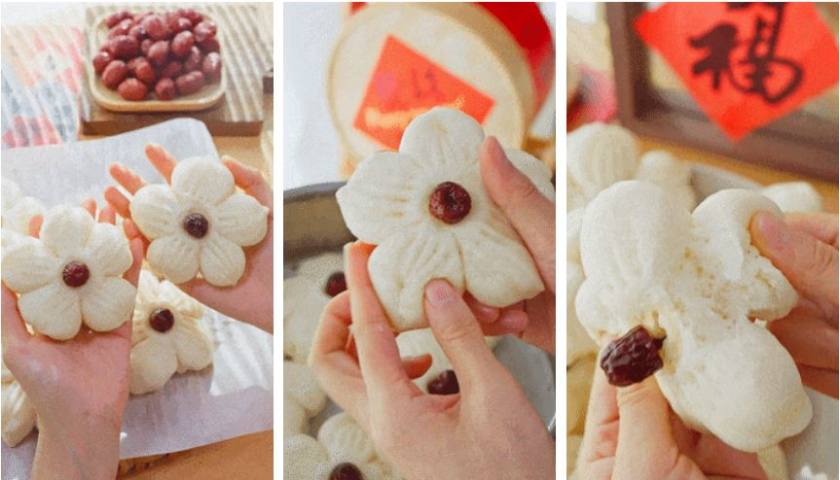 Độc đáo bánh mì hoa táo đỏ: Gửi trọn tâm tình trong món dâng lễ bàn thờ ...