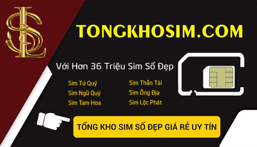 Tại sao bạn nên chọn mua sim số đẹp tại Tổng Kho Sim? - Báo Thái Bình ...